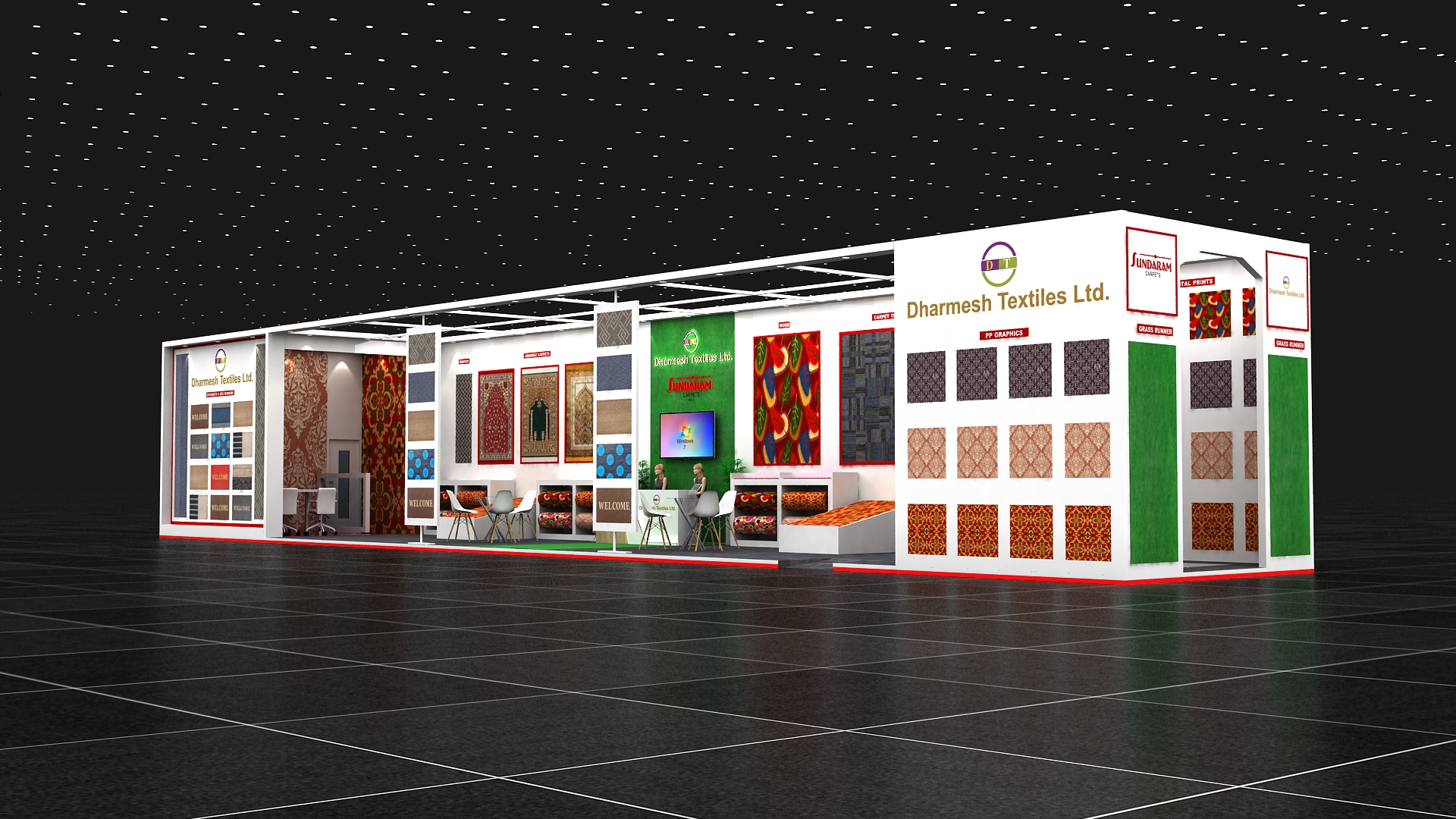 Exhibition Stall Design & Fabrication Agency - Concretecomm